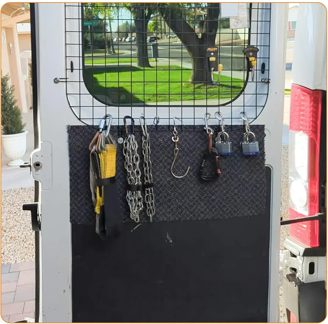 Ford Transit Window Screens: Enhance Security & Storage for Your Van ...