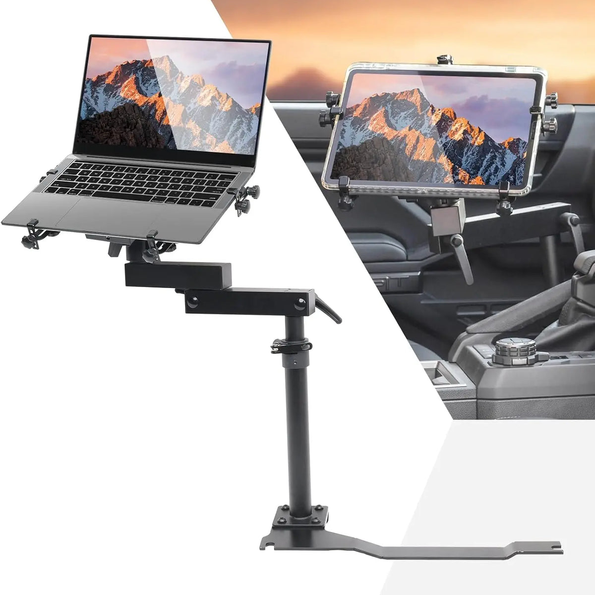 Melipron Heavy Duty Laptop Mount for Toyota Tacoma 2024 2025 – MELIPRON