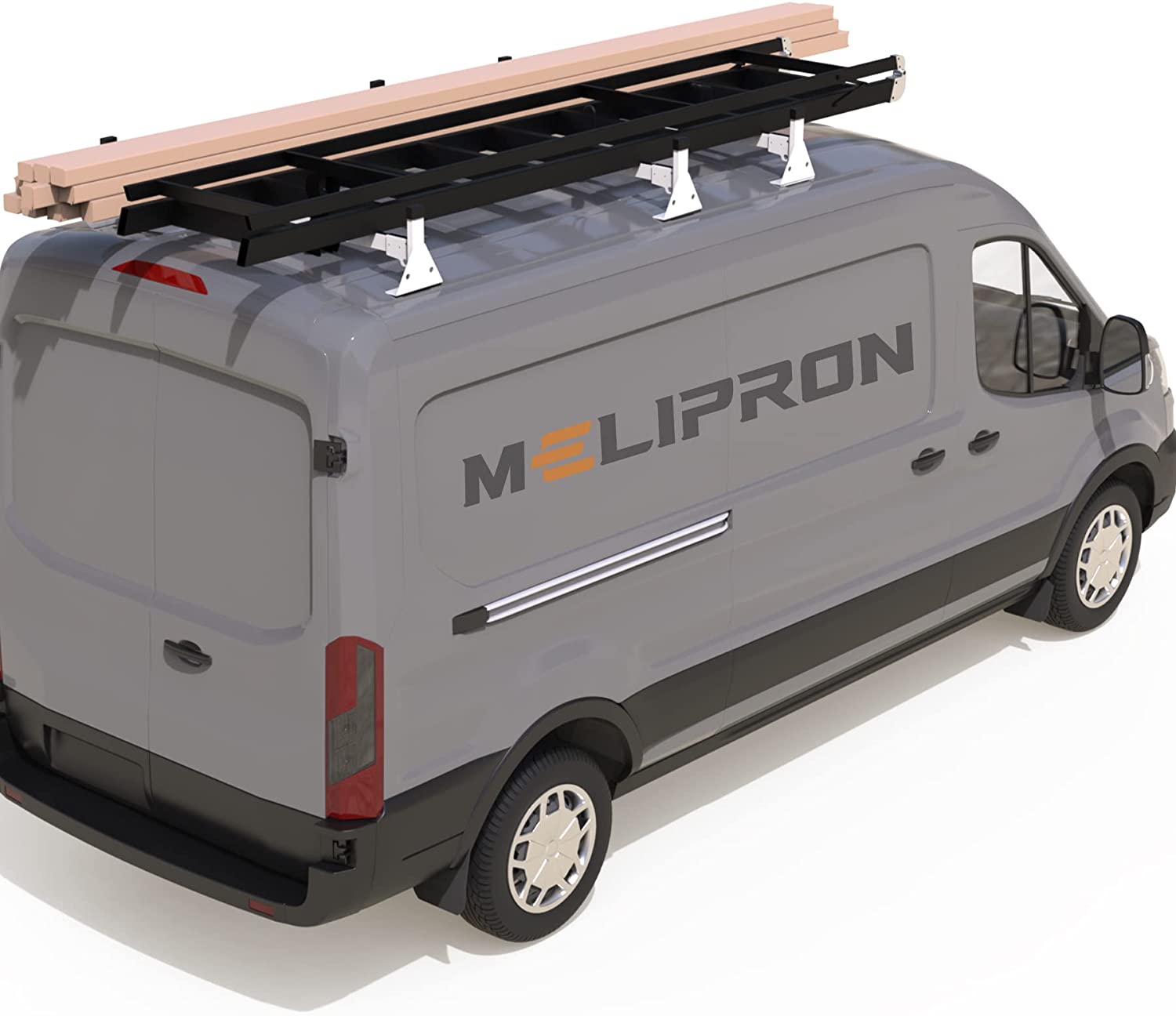 MELIPRON Low Profile Cargo Van Ladder Rack Fit for Ford Transit Connect ...